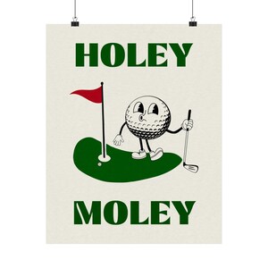Retro Golf Cartoon Poster, 70s Cartoon Poster, Golf Cartoon Print - Etsy