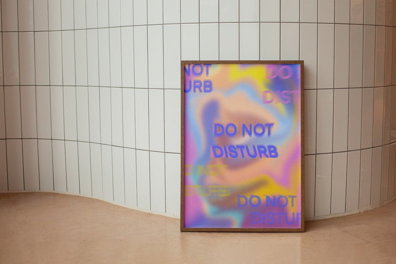 Do Not Disturb Poster, Digital Download, Printable Posters, Instant ...