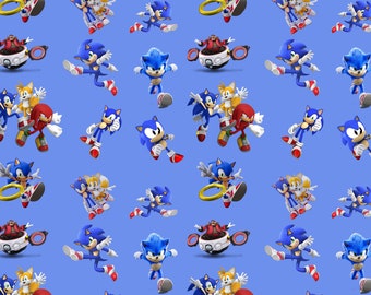 Sonic Gift Wrap - Etsy