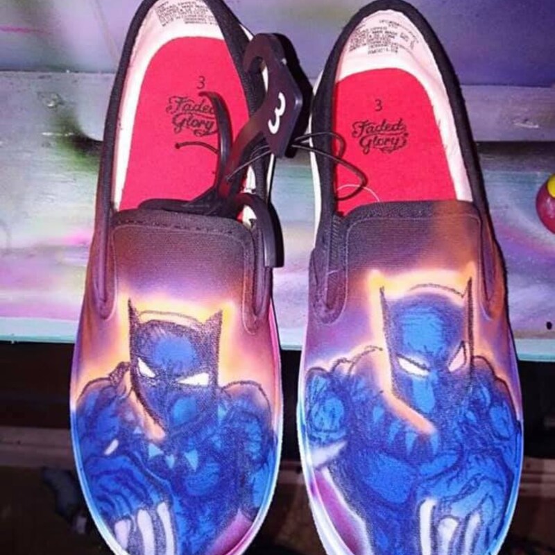 Airbrush Shoes - Etsy