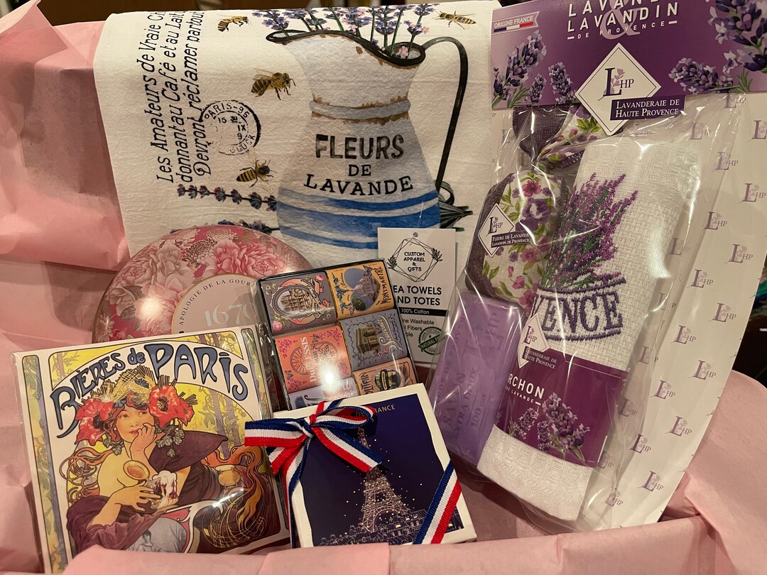 Gifts From France Gift Box - Francophile Gift, Made in France, Provence ...