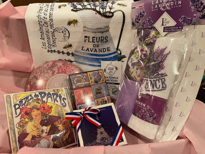 Gifts From France Gift Box Francophile Gift, Made in France, Provence ...