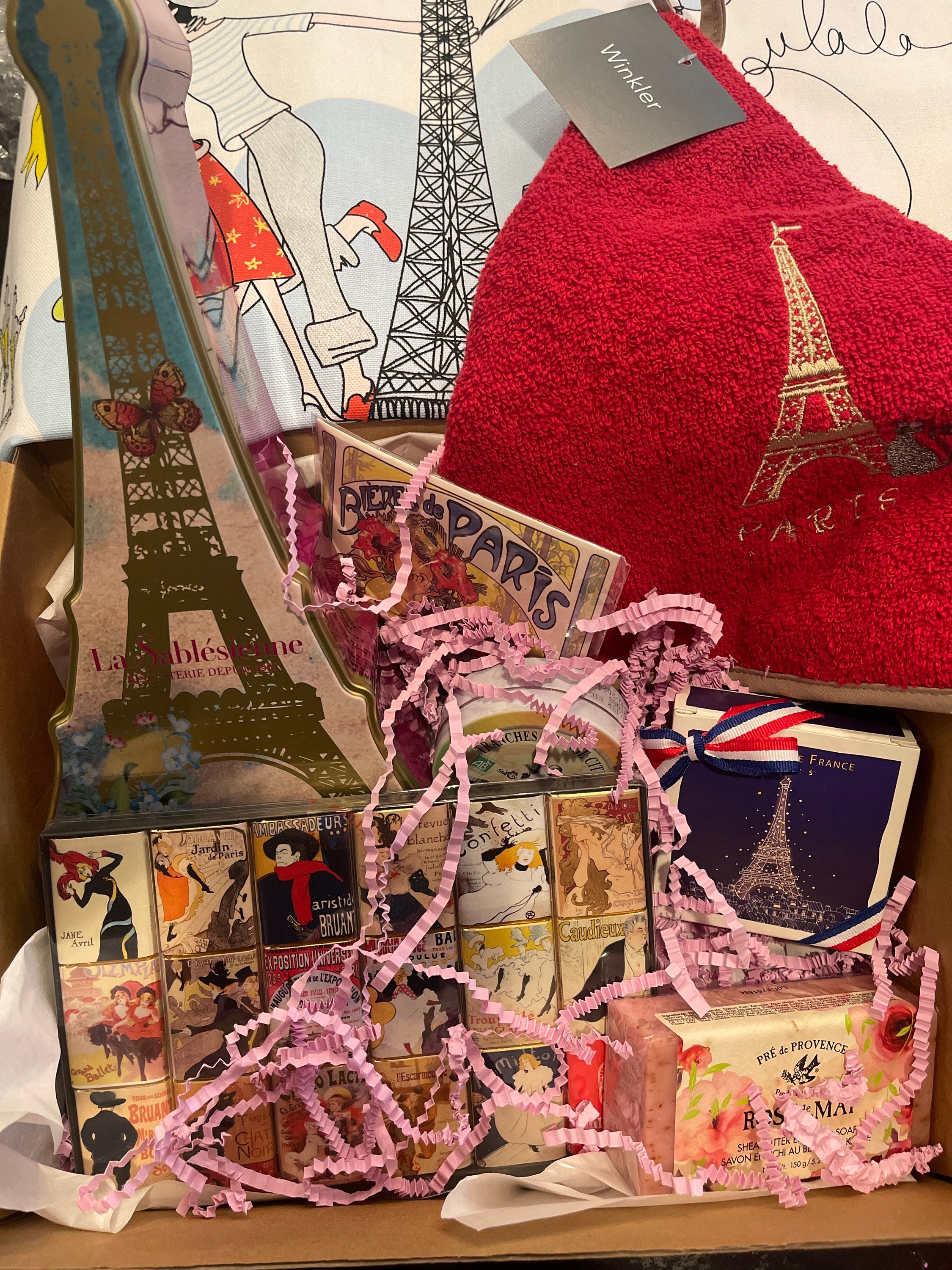Paris Gift Box - Made in France, Eiffel Tower, Francophile Gift ...