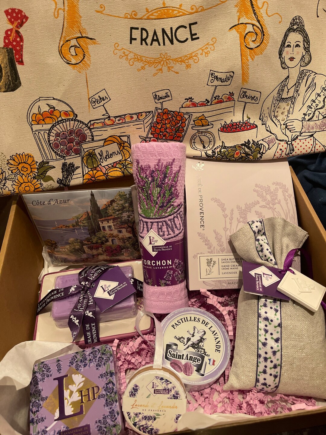 Provençal Gift Box - Francophile, French, France, Provence, Lavender ...