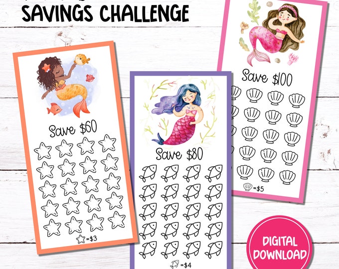 A6 Mini Savings Tracker, Savings Tracker, PDF Printable, Savings ...
