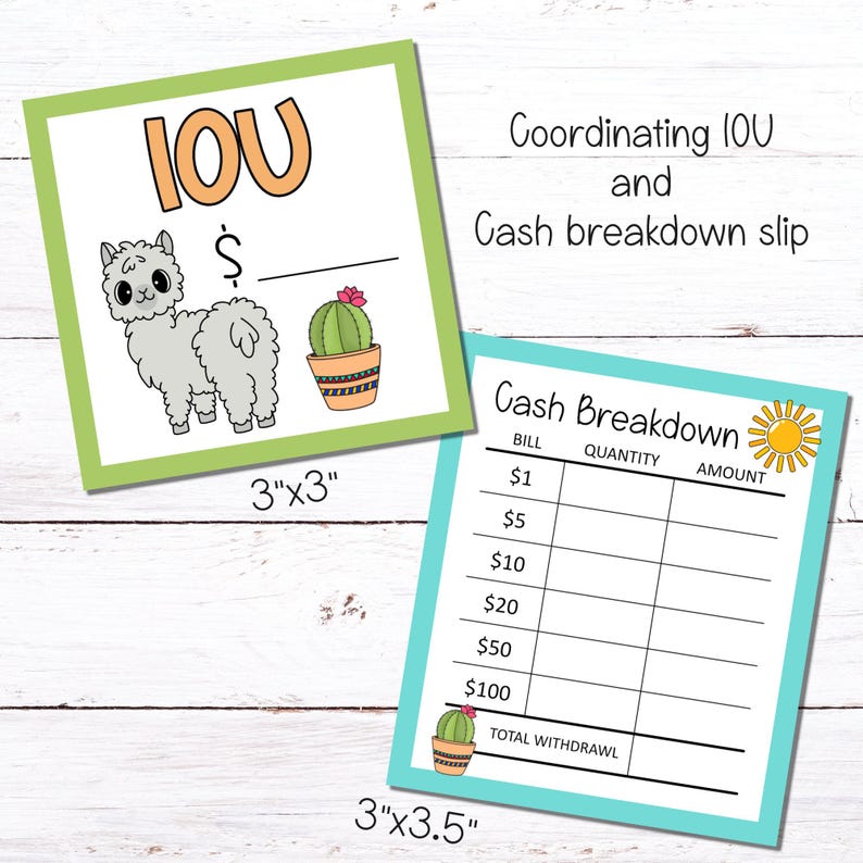 Printable A6 Mini Savings Challenge Tracker | Llamas | Low Income ...