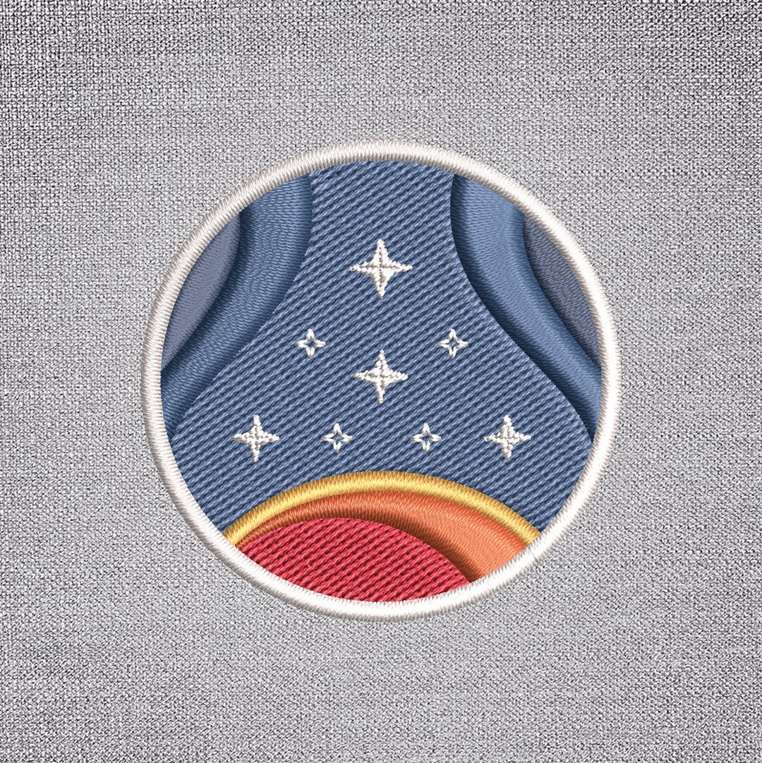 Embroidery File Starfield Constellation Logo - Etsy