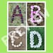Nature Alphabet Uppercase, Instant Download, Digital Prints - Etsy Canada