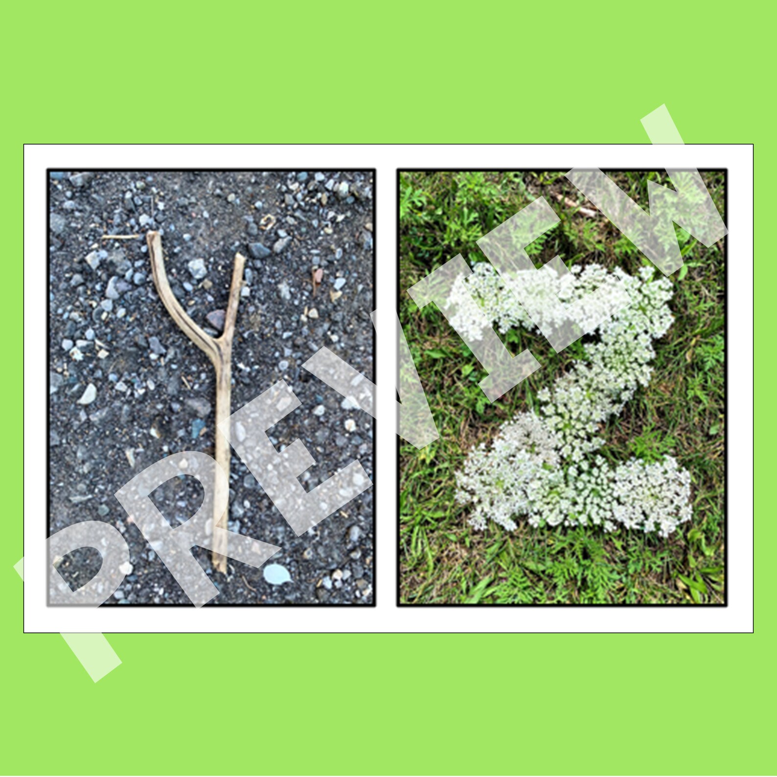 Nature Alphabet Lowercase, Alphabet Posters, Instant Download, Digital ...