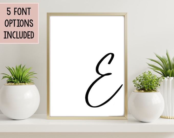 Letter E - Etsy