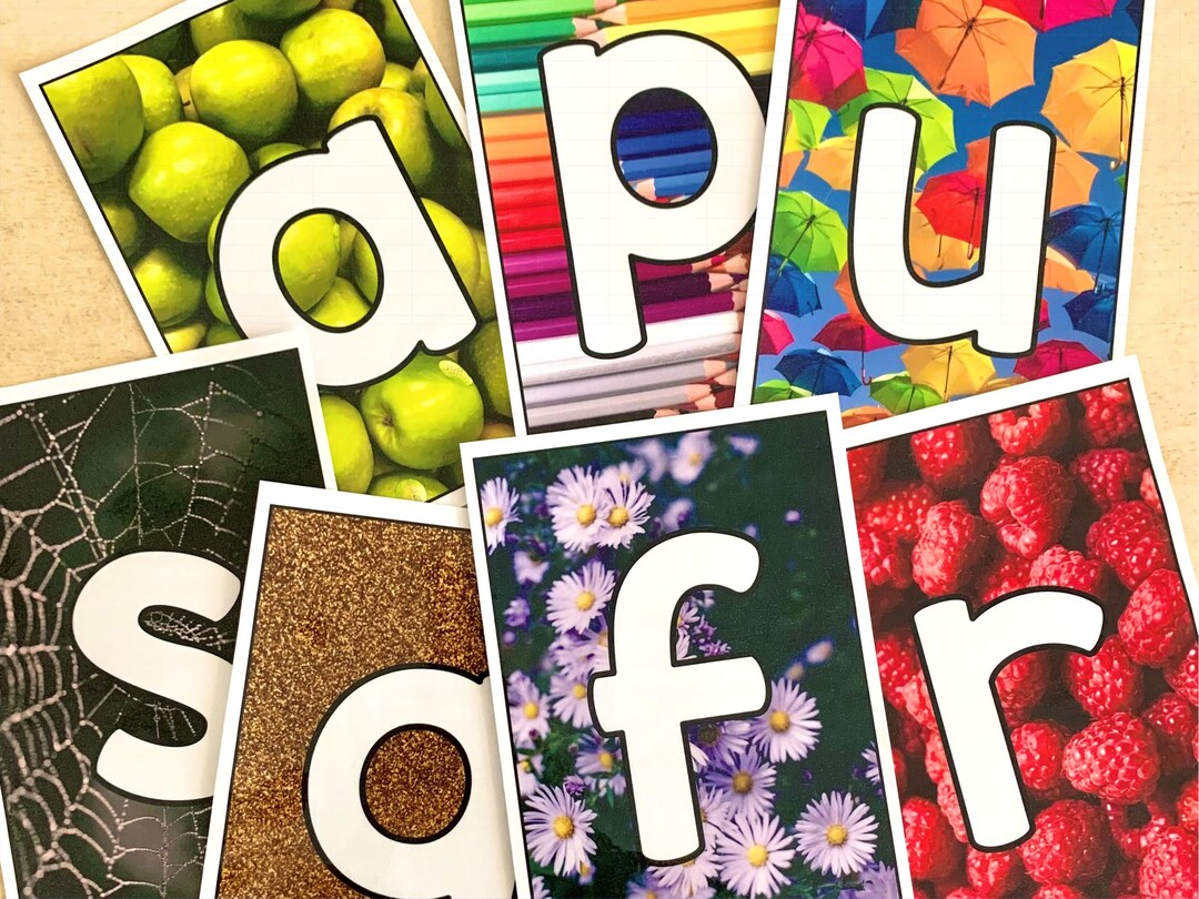 Alphabet Playdough / Playdoh Mats, Alphabet Cards, Uppercase ...