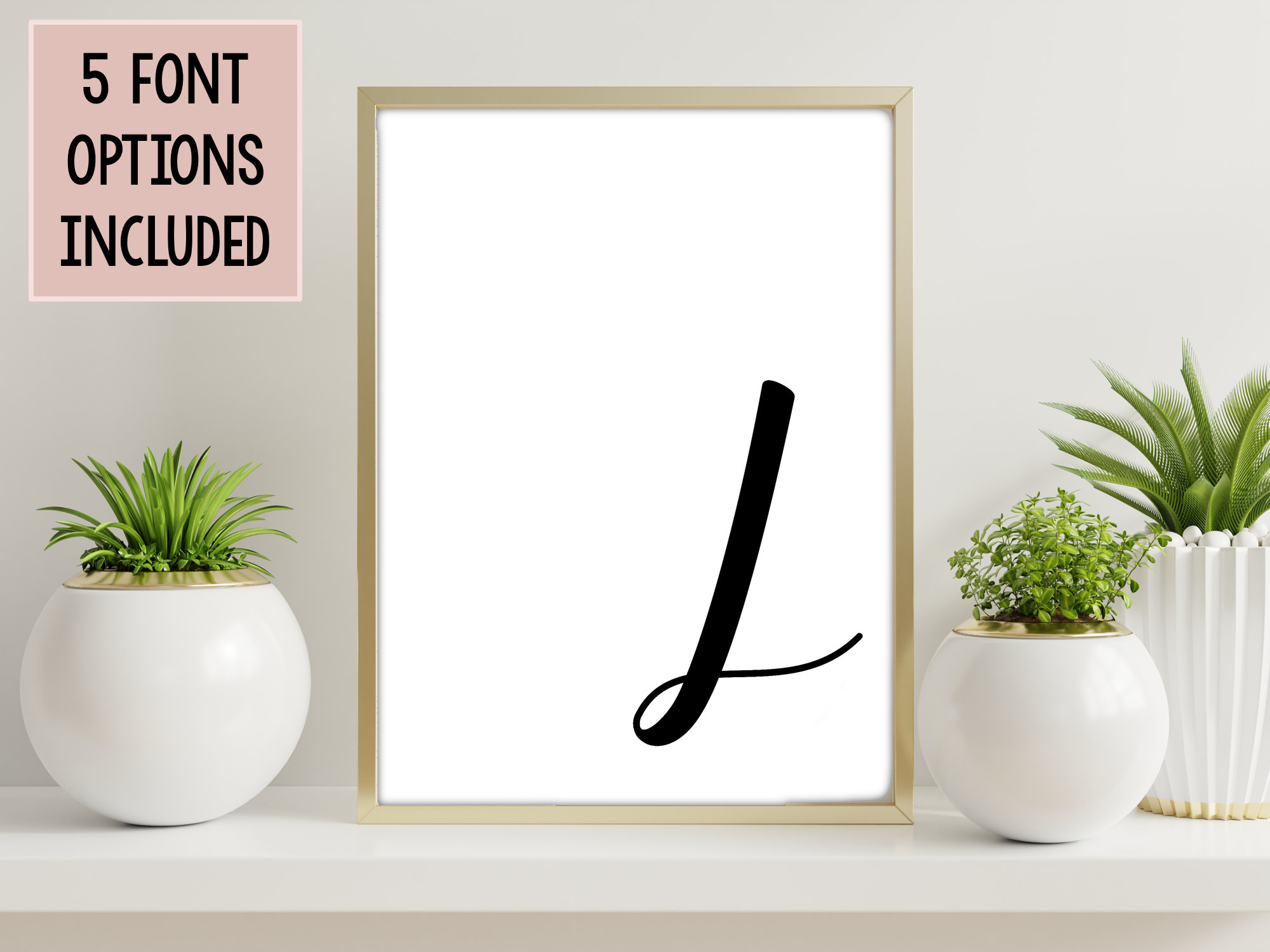 Letter L Print - Etsy UK