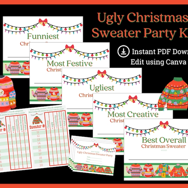 Ugly Sweater Party - Etsy
