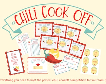 Chili Cook Off - Etsy
