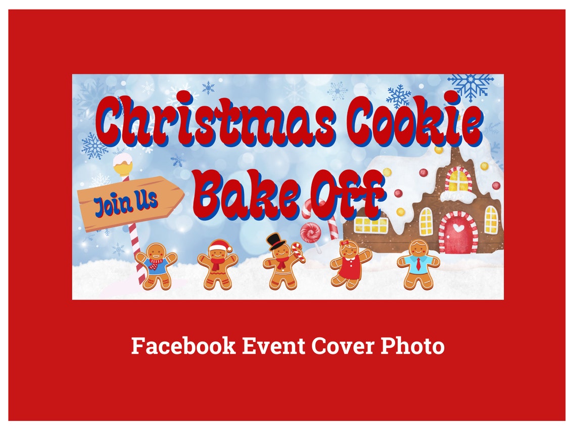 Christmas Cookie Bake-off Party Kit | Printable Cookie Competition ...