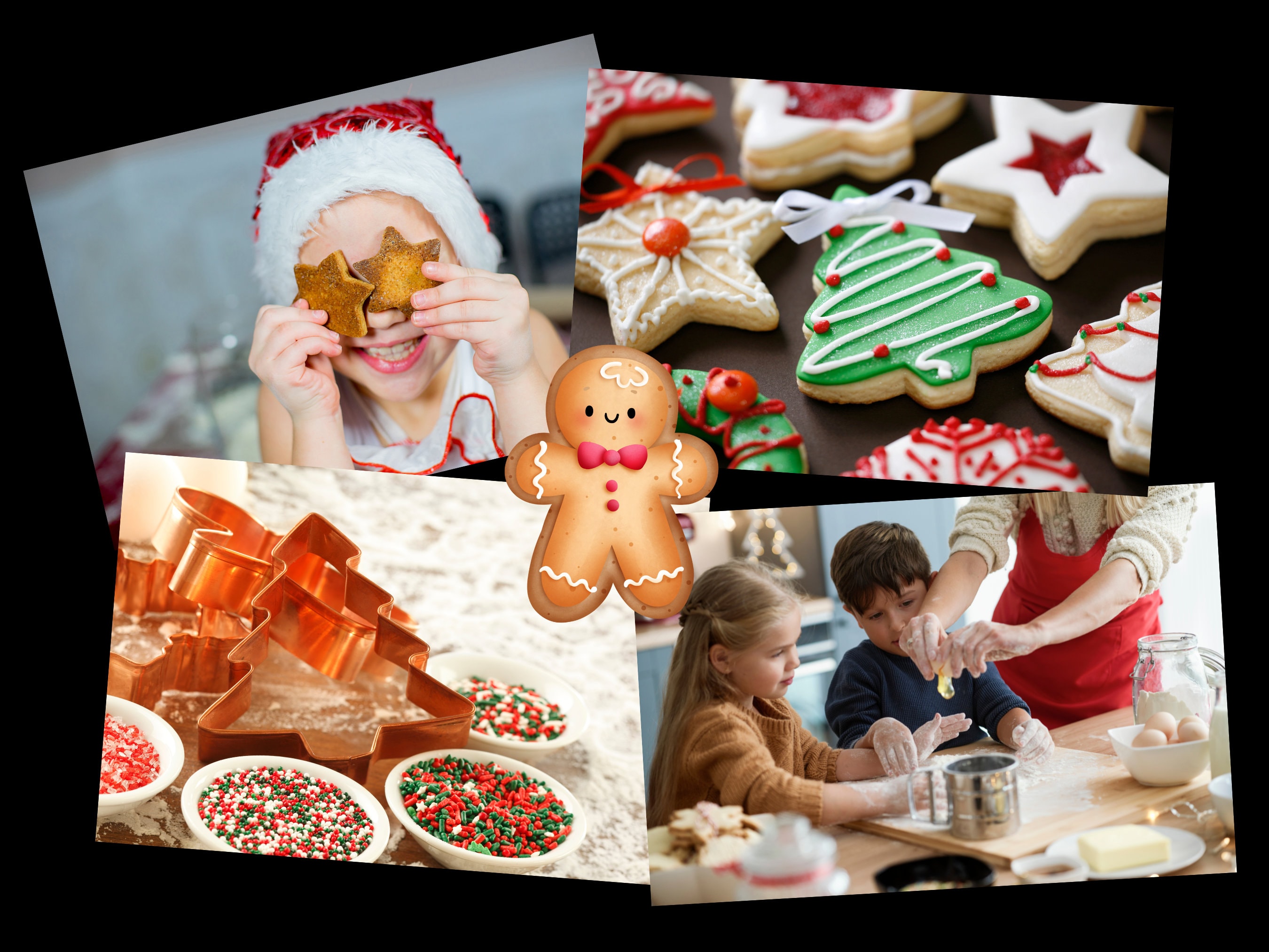 Christmas Cookie Bake-off Party Kit | Printable Cookie Competition ...