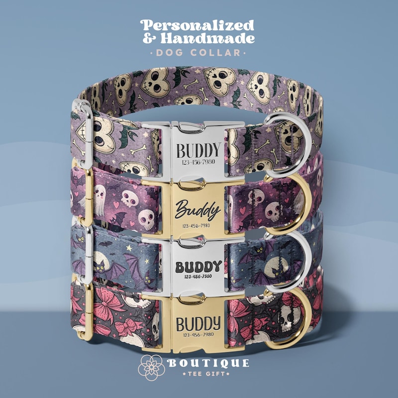 Gothic Witch Dog Collar - Etsy