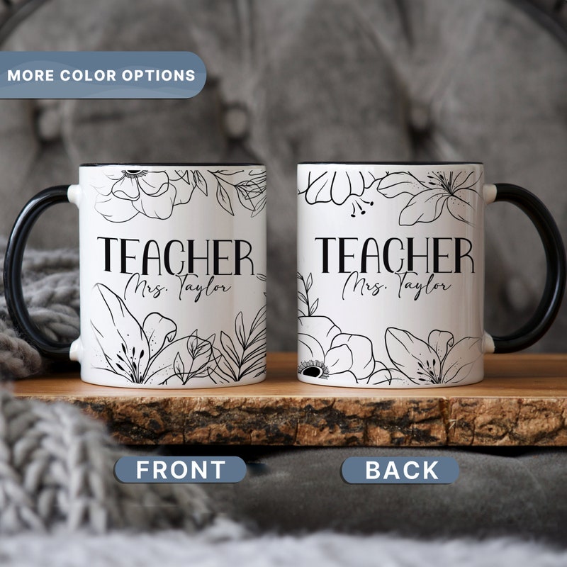 Teacher Mug - Etsy