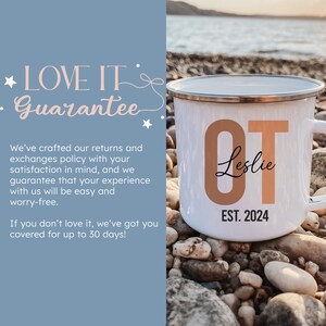 OT Personalized Name Mug, Personalized Coffee Mug for OT, Occupational ...