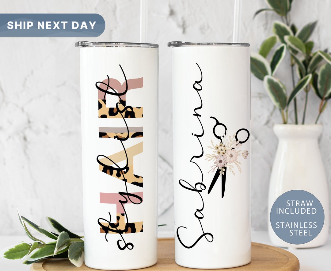 Personalized Hair Stylist Tumbler, Custom Hairdresser Tumbler Cup, Gift ...