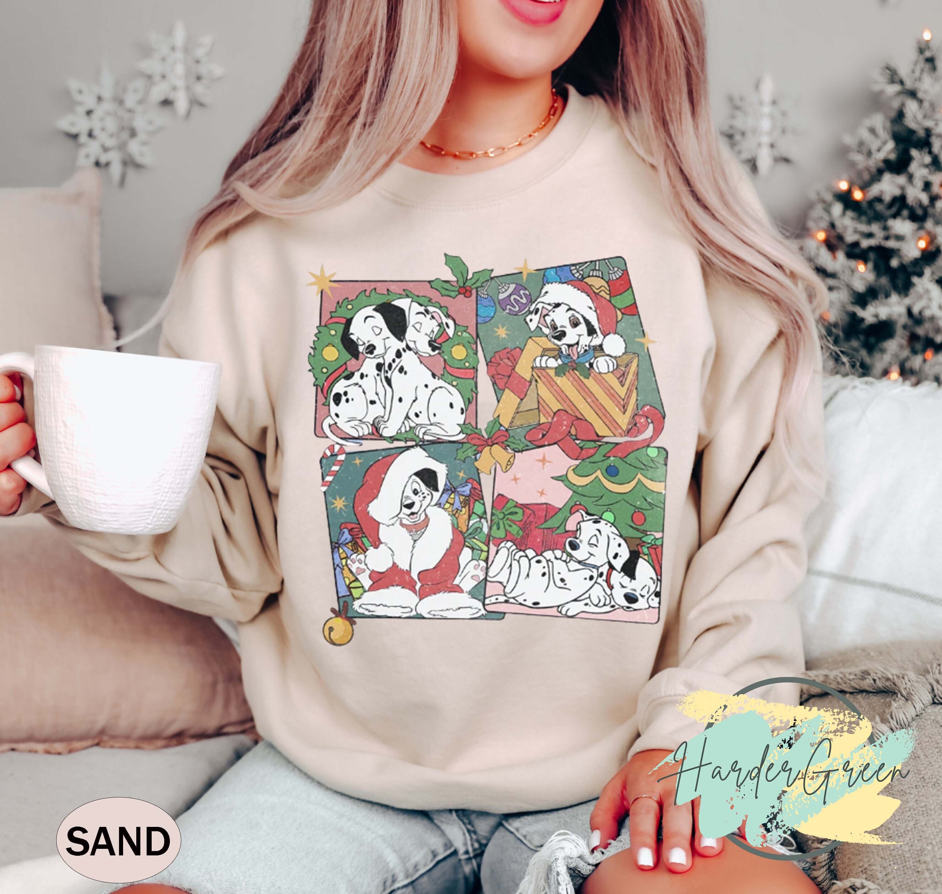 101 Dalmatians Shirt 101 Dalmatian Christmas Shirt Dalmatian - Etsy