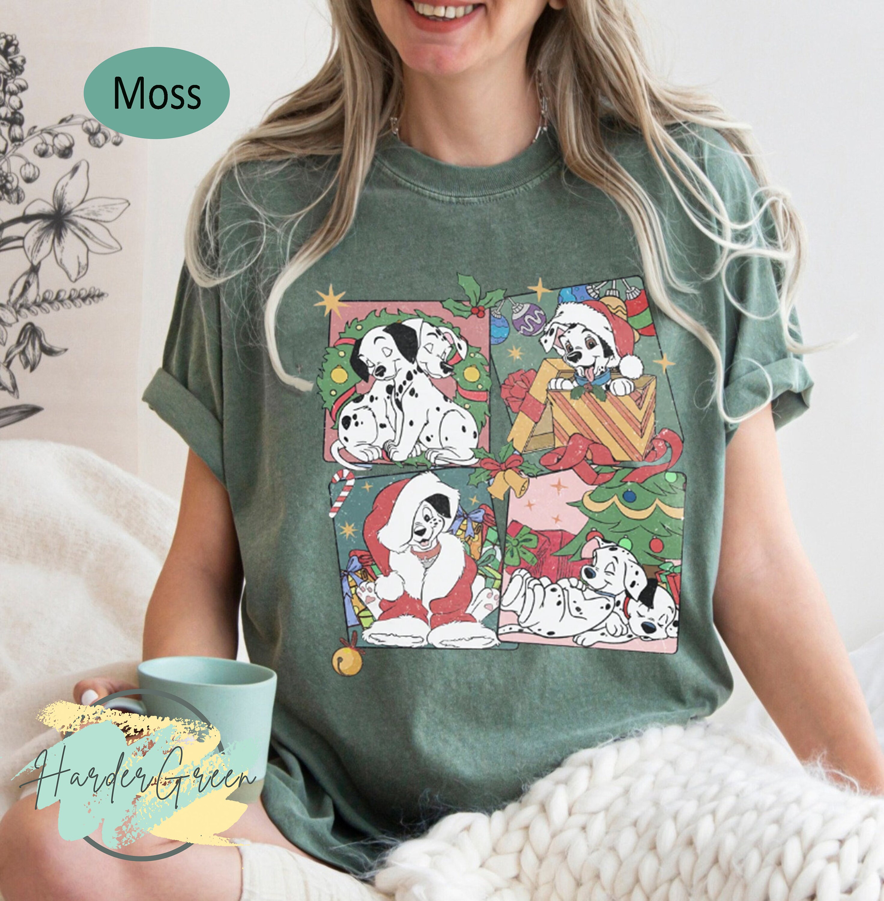 101 Dalmatians Shirt 101 Dalmatian Christmas Shirt Dalmatian - Etsy