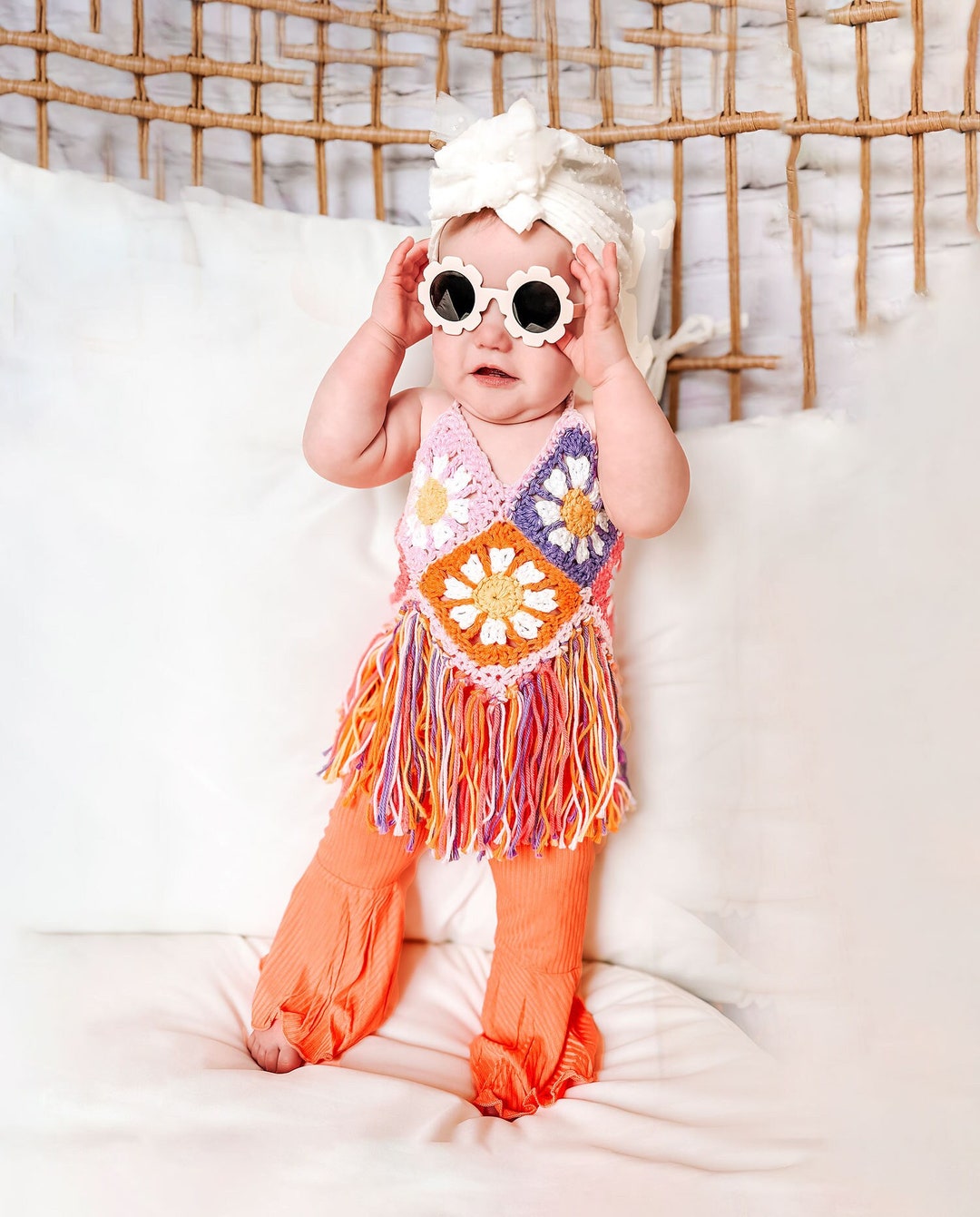 Fairy Bright Daisy Halter Top for Kids, Groovy One Birthday, Two Groovy ...