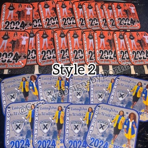 Graduation Fans, Gradfans, Head on a Stick, Custom Face Fans With ...