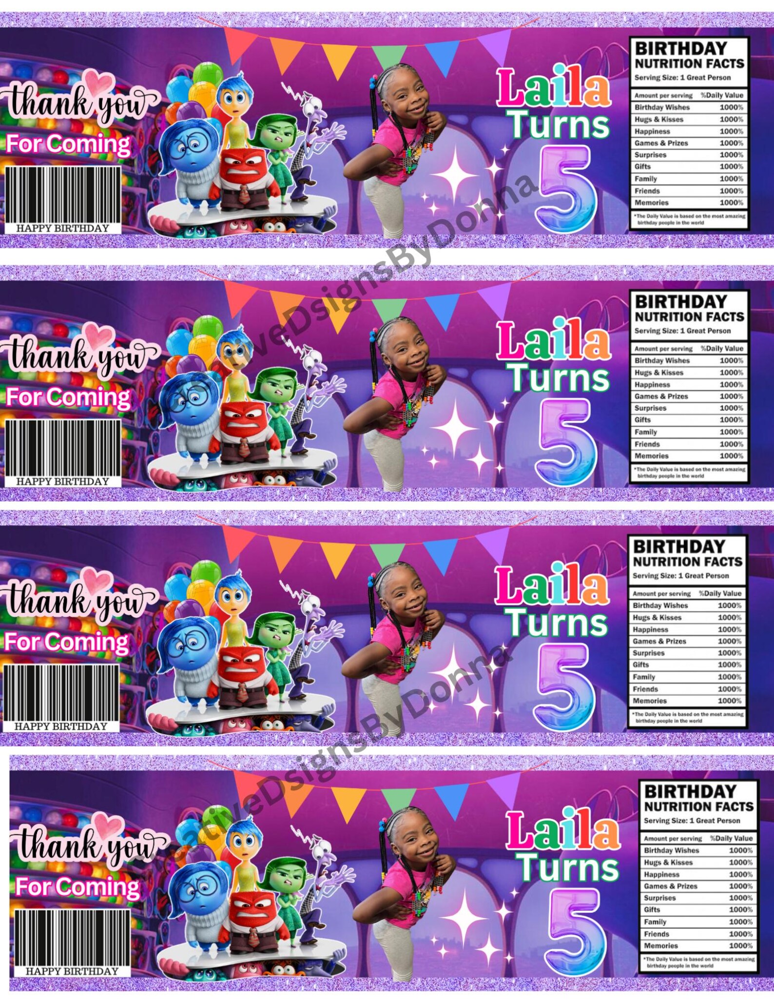 Digital Files* Customized Party Bundle, Customized Treats, Custom ...