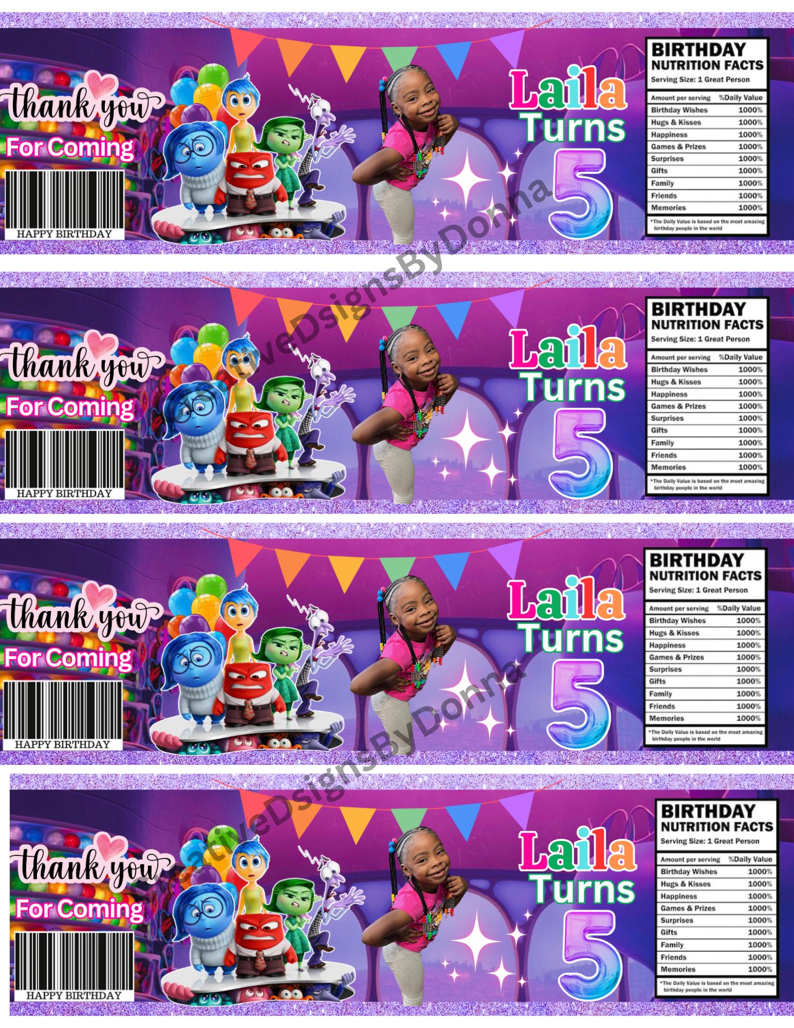 Digital Files* Customized Party Bundle, Customized Treats, Custom ...