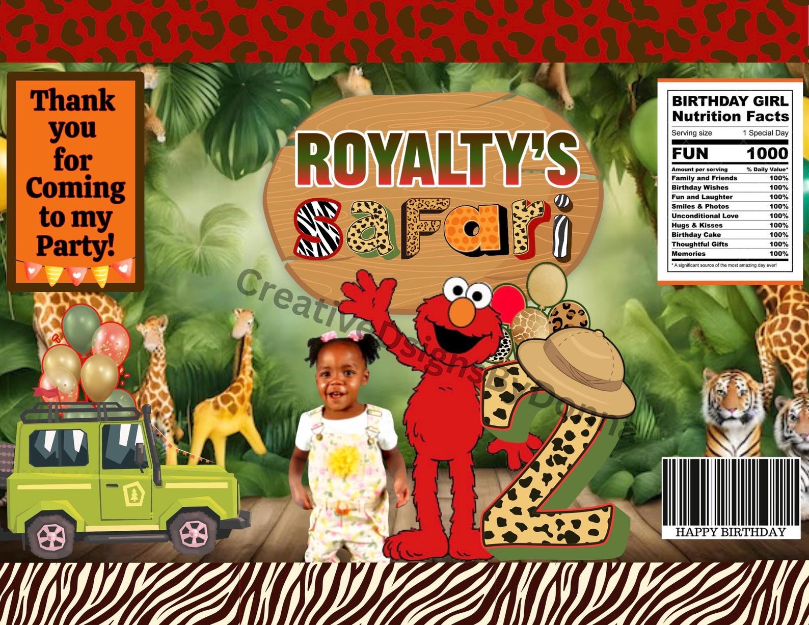 Customized Chip Bag, Digital File, Any Theme Customized Chip Bag ...