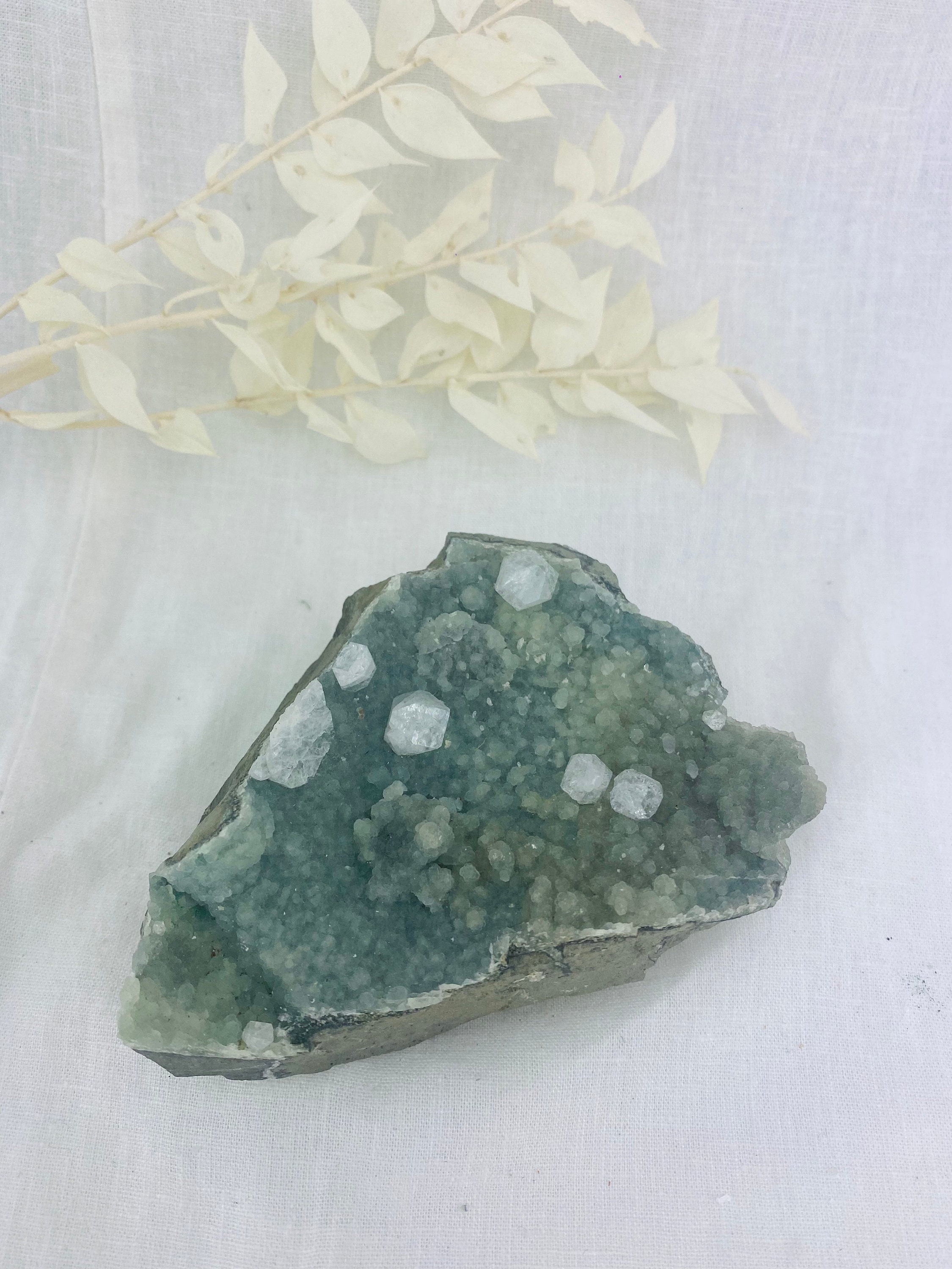 Green Prehnite Clusters From Poona, India - Etsy