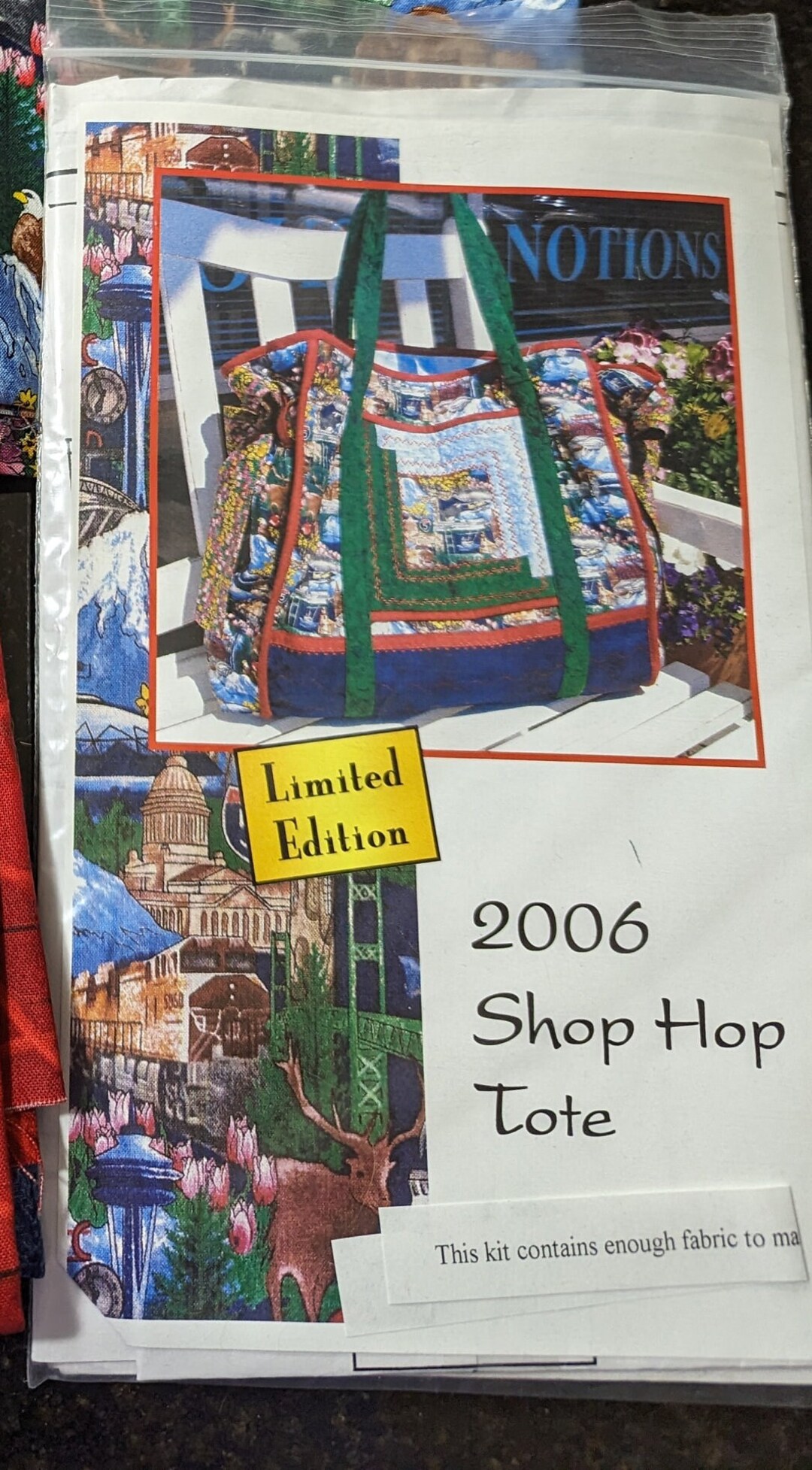 Washington State Theme Tote Bag Kit - Etsy