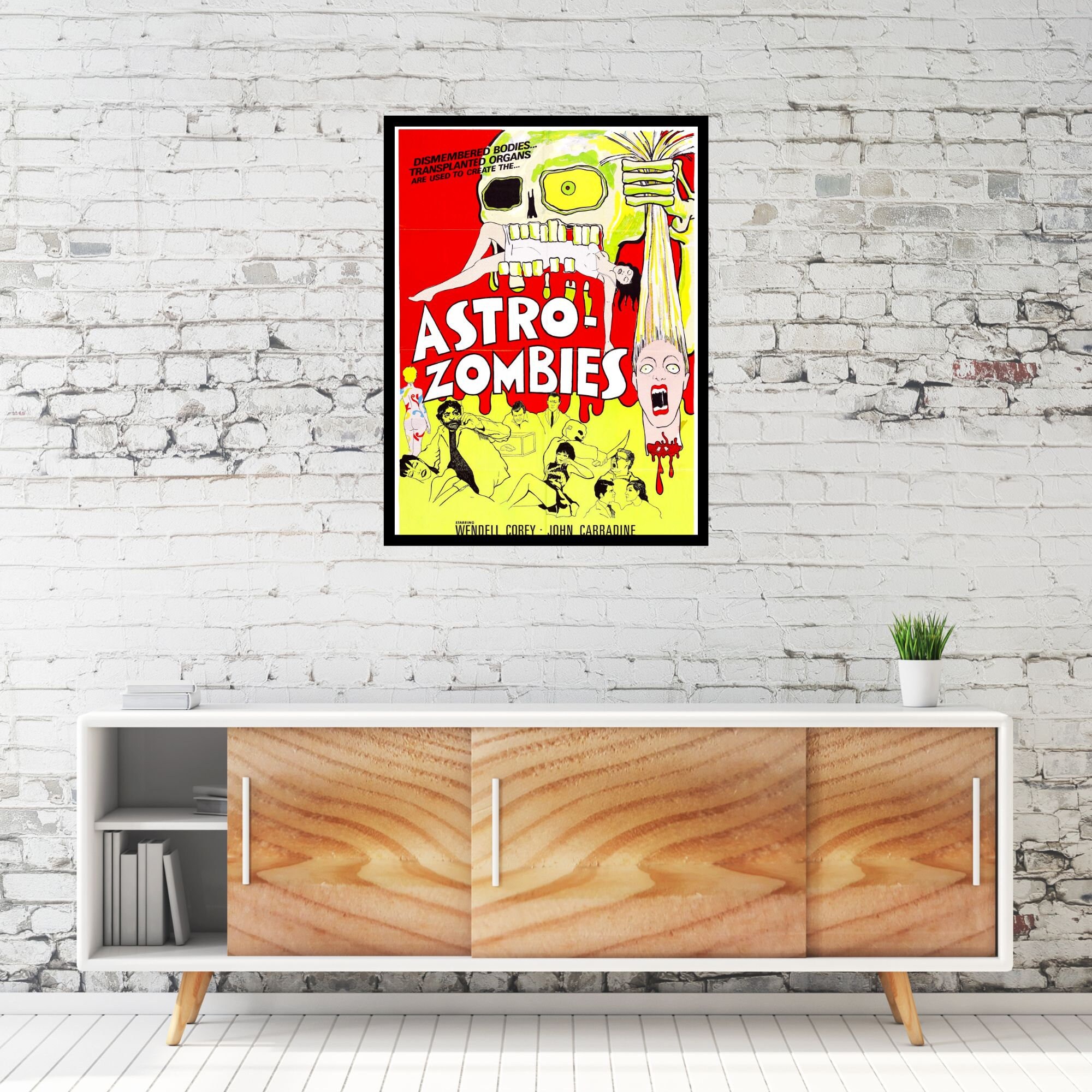 The Astro-zombies Vintage Movie Poster Horror Movie Poster, Classic ...