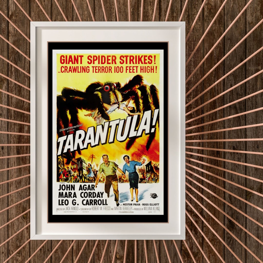 Tarantula Vintage Horror Movie Poster | Classic Horror Movie, Horror ...