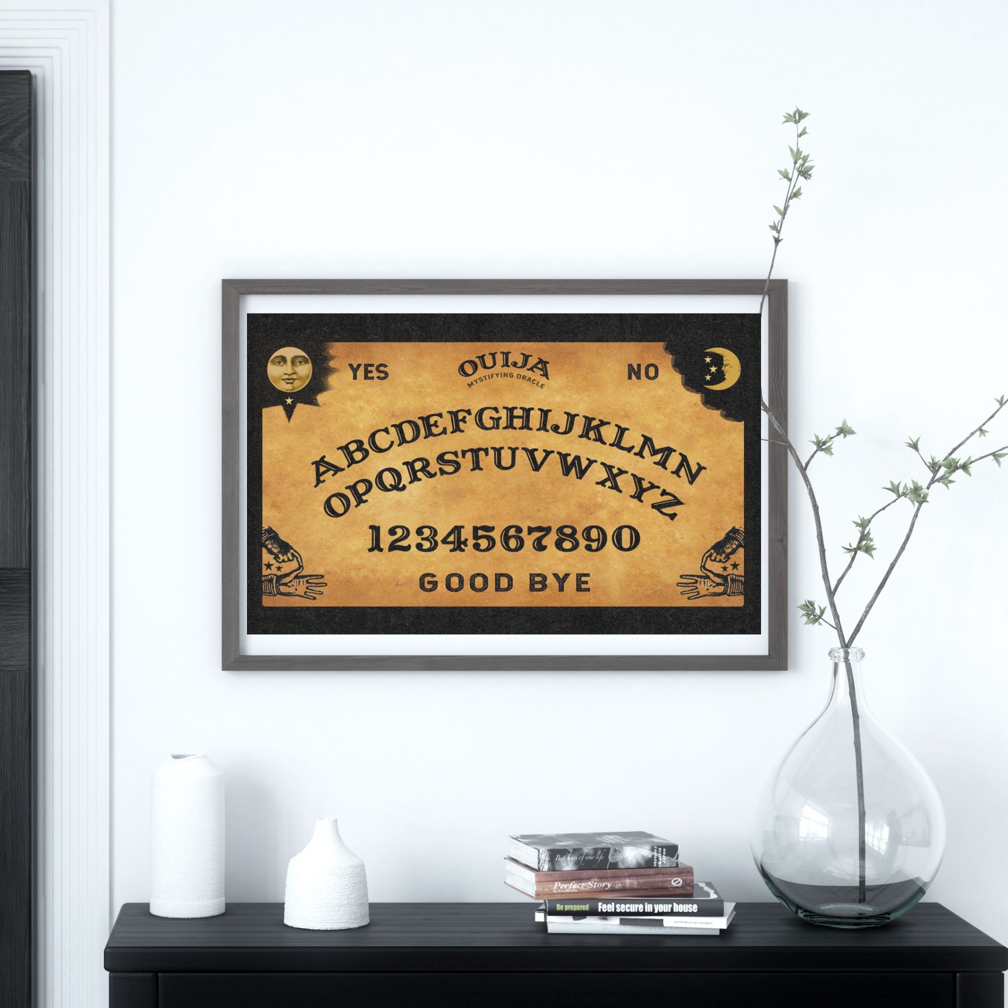 Ouija Board Wall Decor | Occult Decor, Witchy Wall Art, Spiritual Wall ...