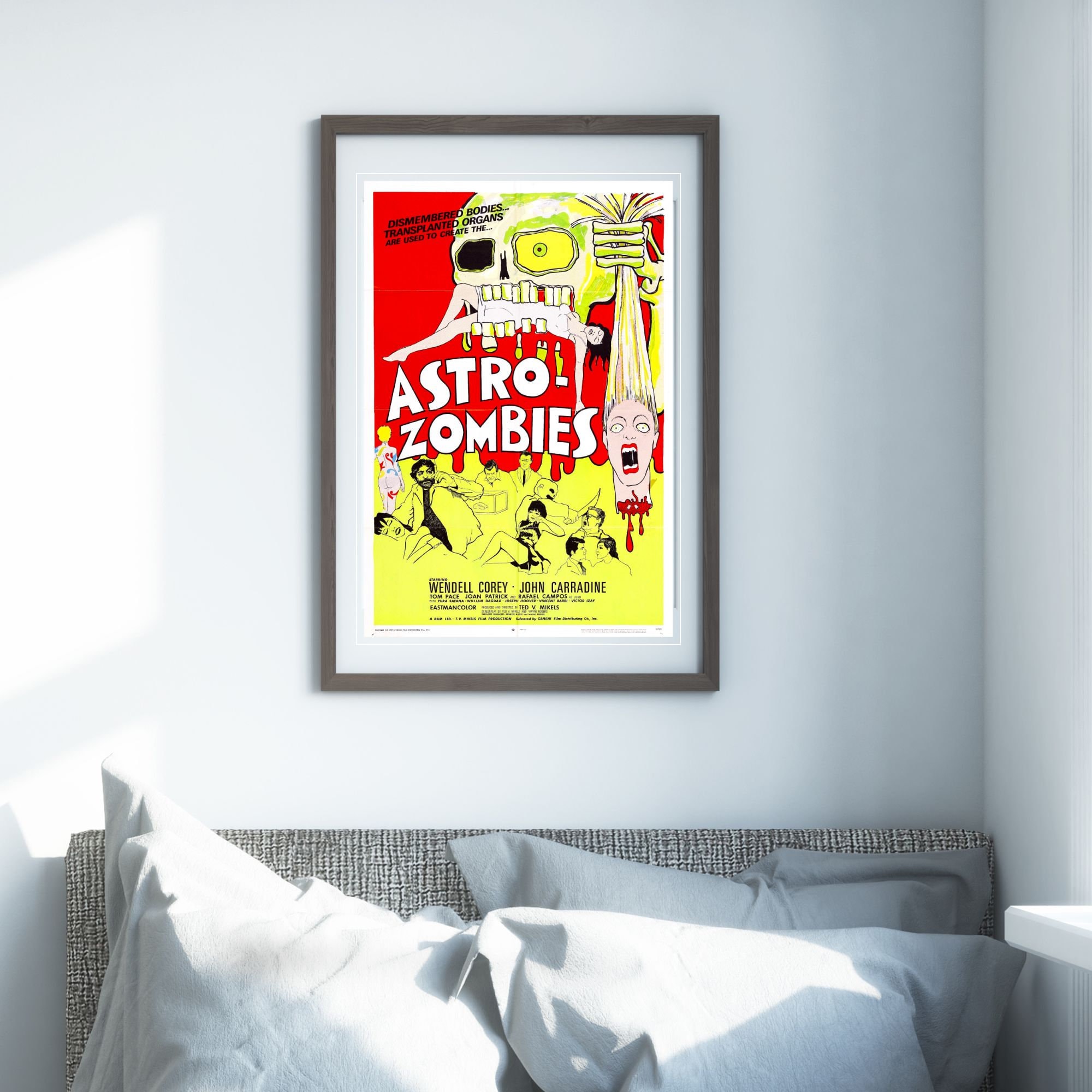 The Astro-zombies Vintage Movie Poster Horror Movie Poster, Classic ...