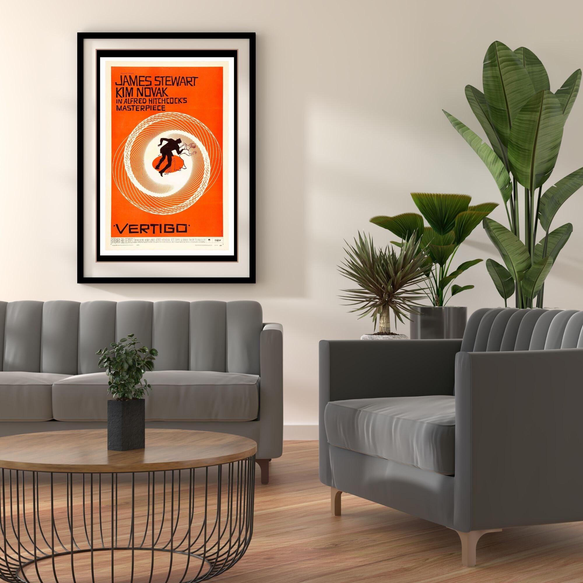 Vertigo | Vintage Horror Movie Poster | Classic Horror Movie, Horror ...