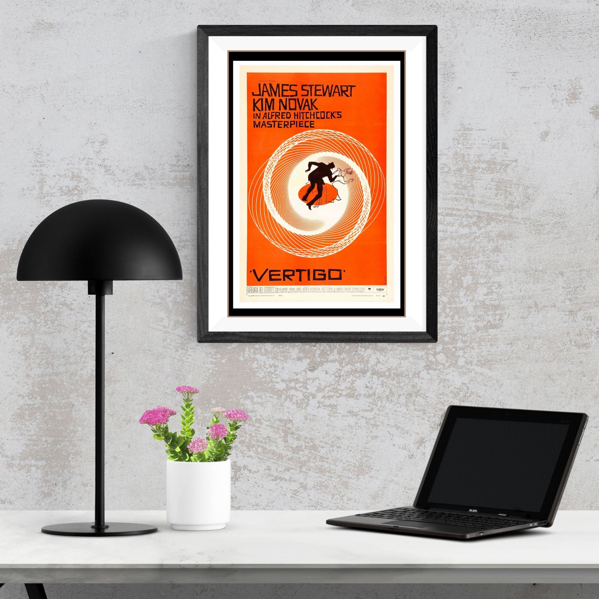 Vertigo | Vintage Horror Movie Poster | Classic Horror Movie, Horror ...