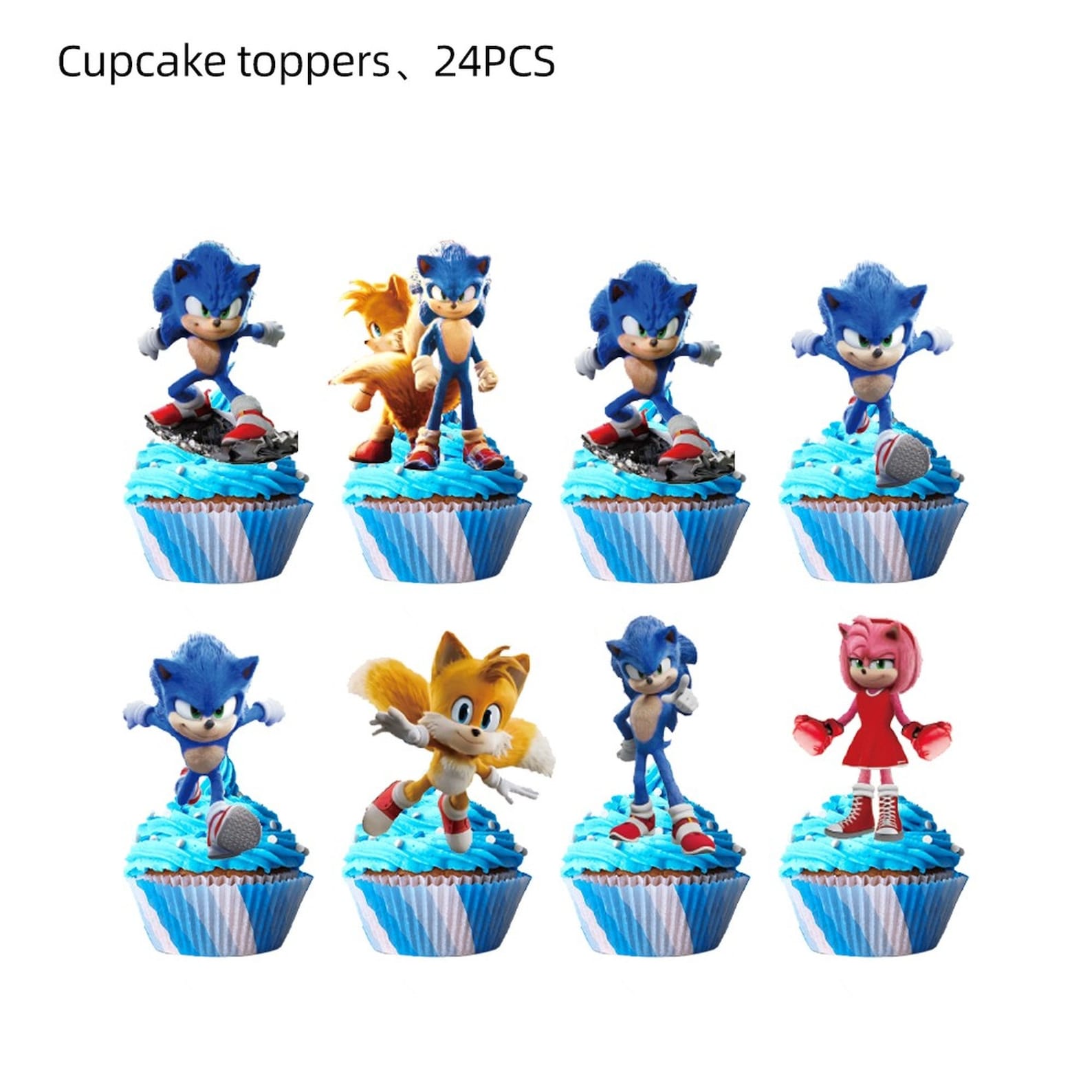 Sonic Party Tableware Disposable Dinnerware Boys Birthday Party ...