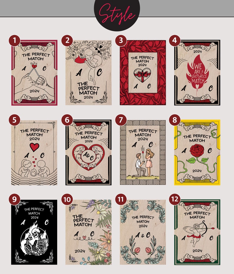 PERSONALIZED Couples Matchbox | Custom Wood Matchbox for Couples ...