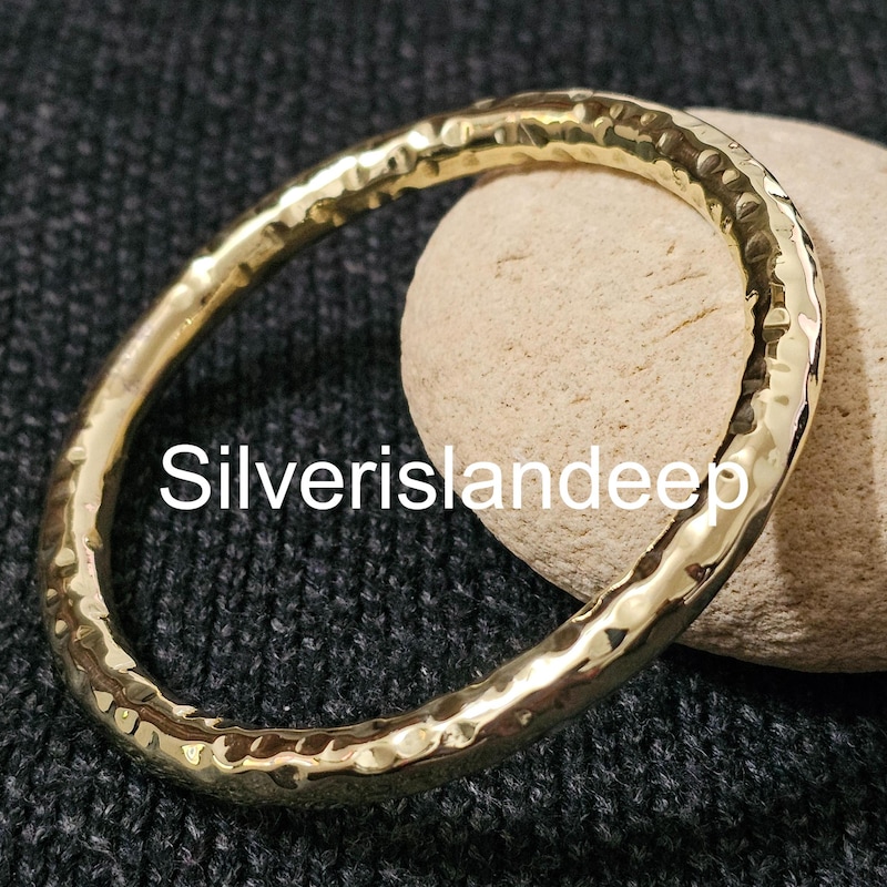 Solid Brass Bracelet - Etsy