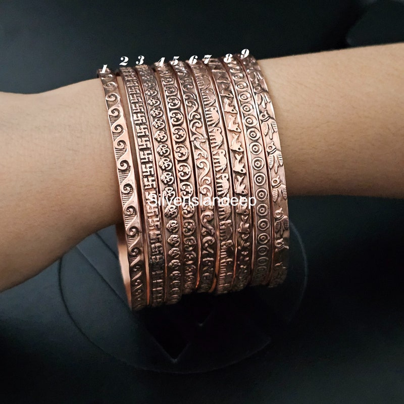 Copper Bangle - Etsy