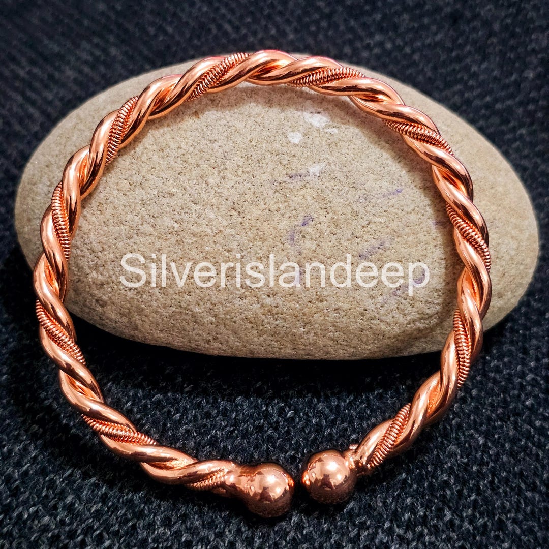 Tensor Rings Copper Energy Bangle for Water Purification, Self Healing ...