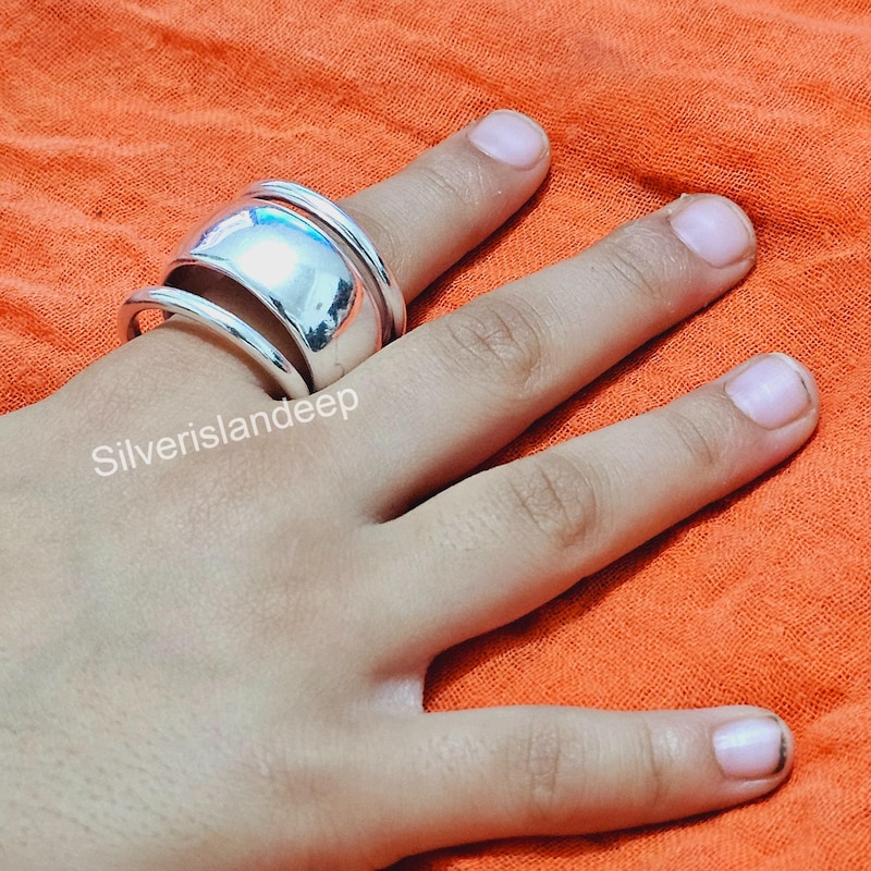 Chunky Silver Jewelry - Etsy