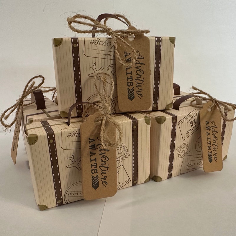 Suitcase Favor Box - Etsy