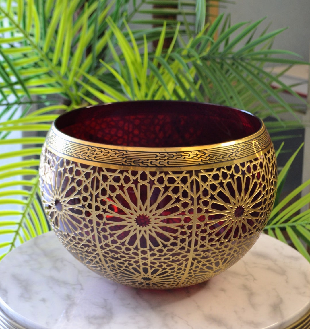 Seljuk Star Red Centerpiece - Etsy
