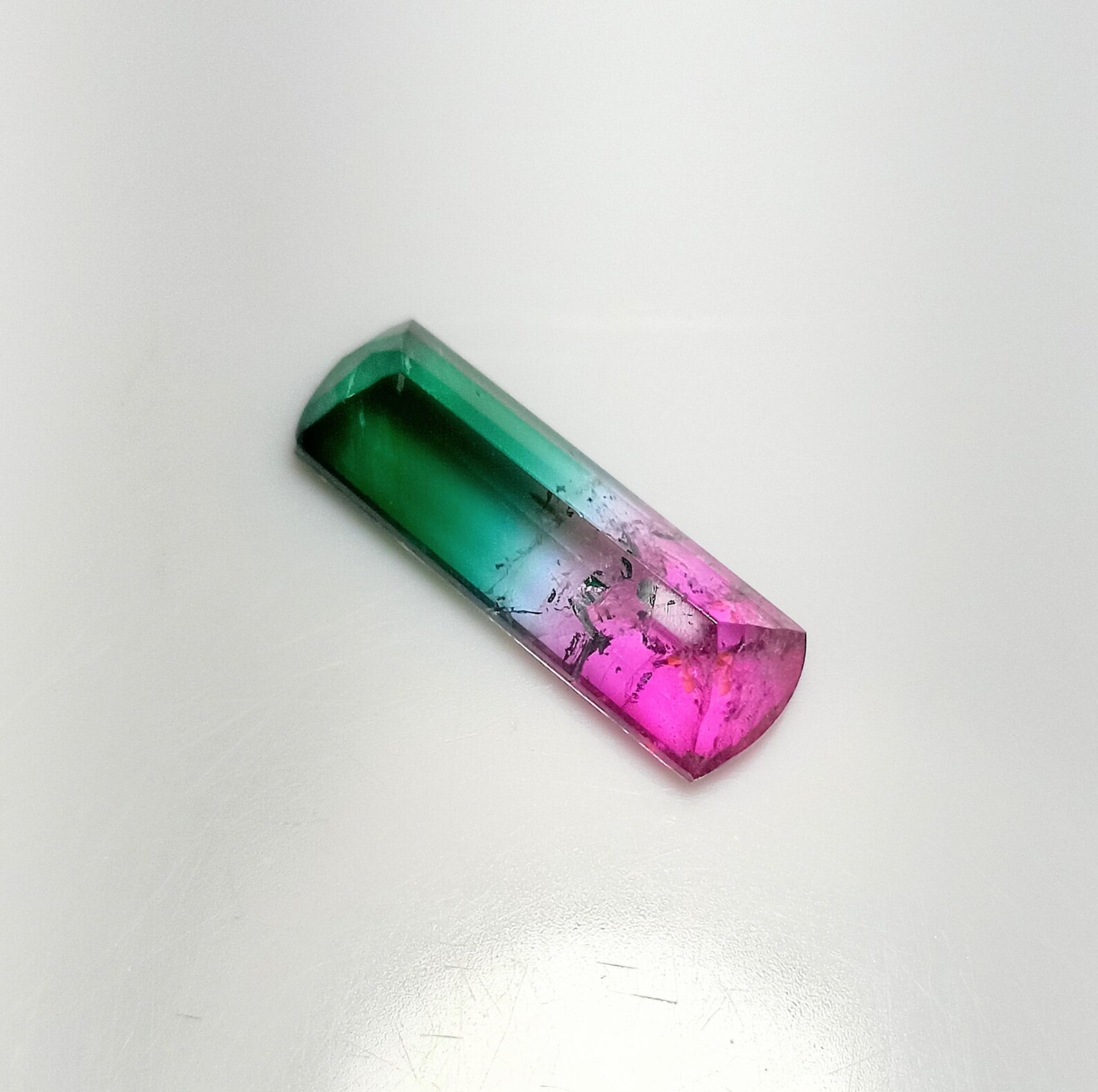 Watermelon Tourmaline Quartz, Natural Crystal Gemstone,bio Color ...