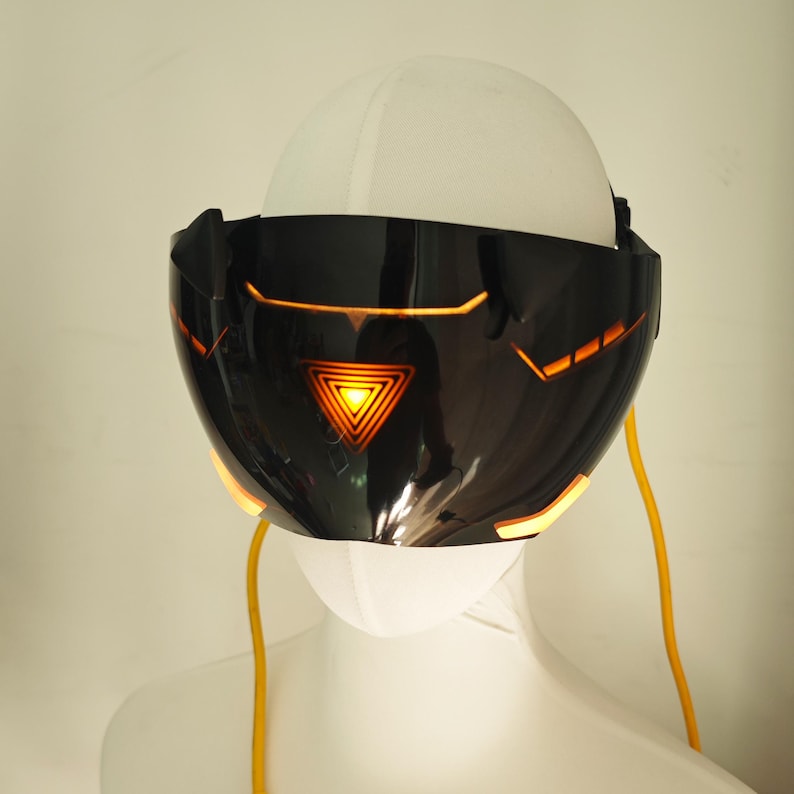 Trigger LED Light-up Mask, Insipred by Zenless Zone Zero, Trigger ...