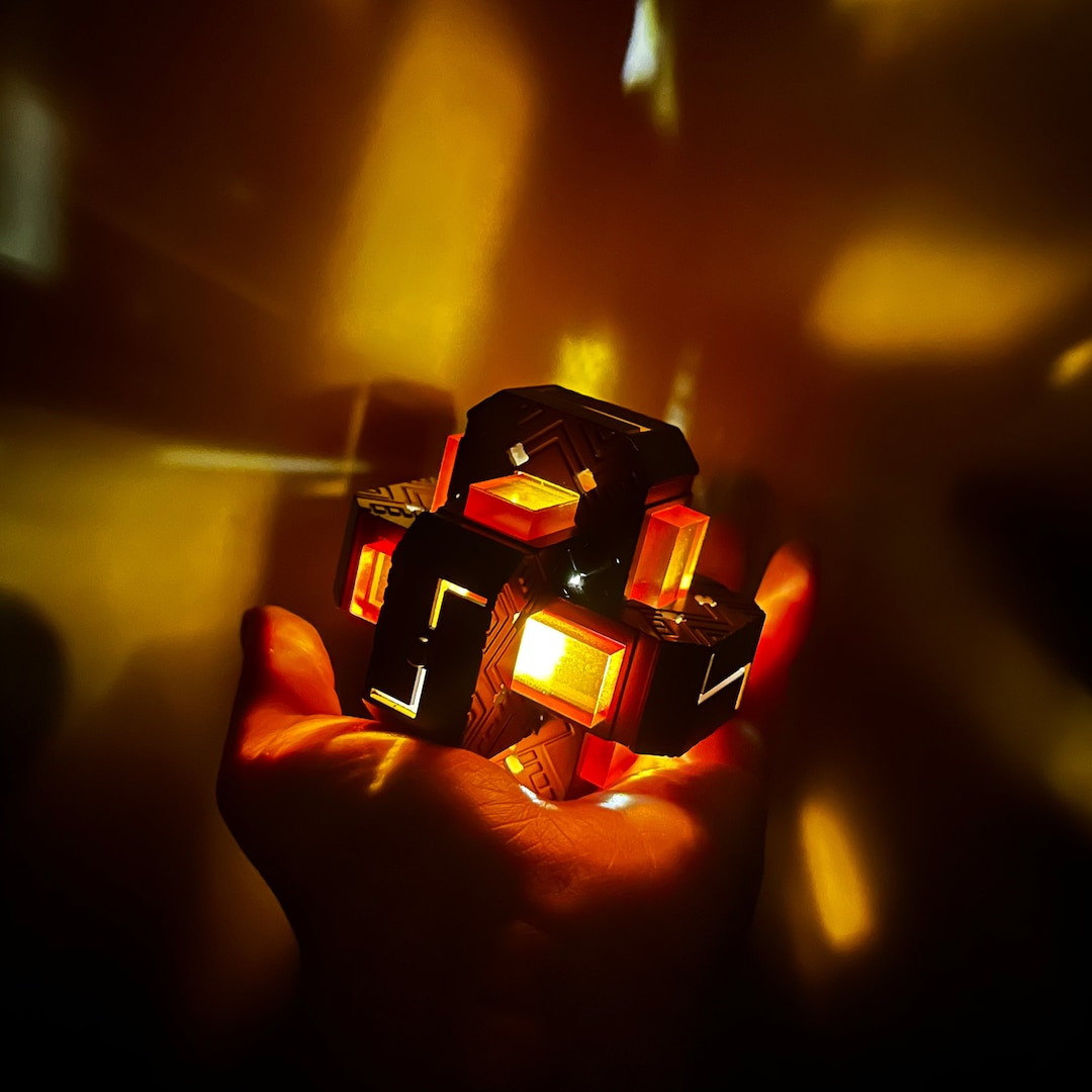 Zhongli Memory of Dust, LED Light up Memory of Dust, Genshin Impact ...